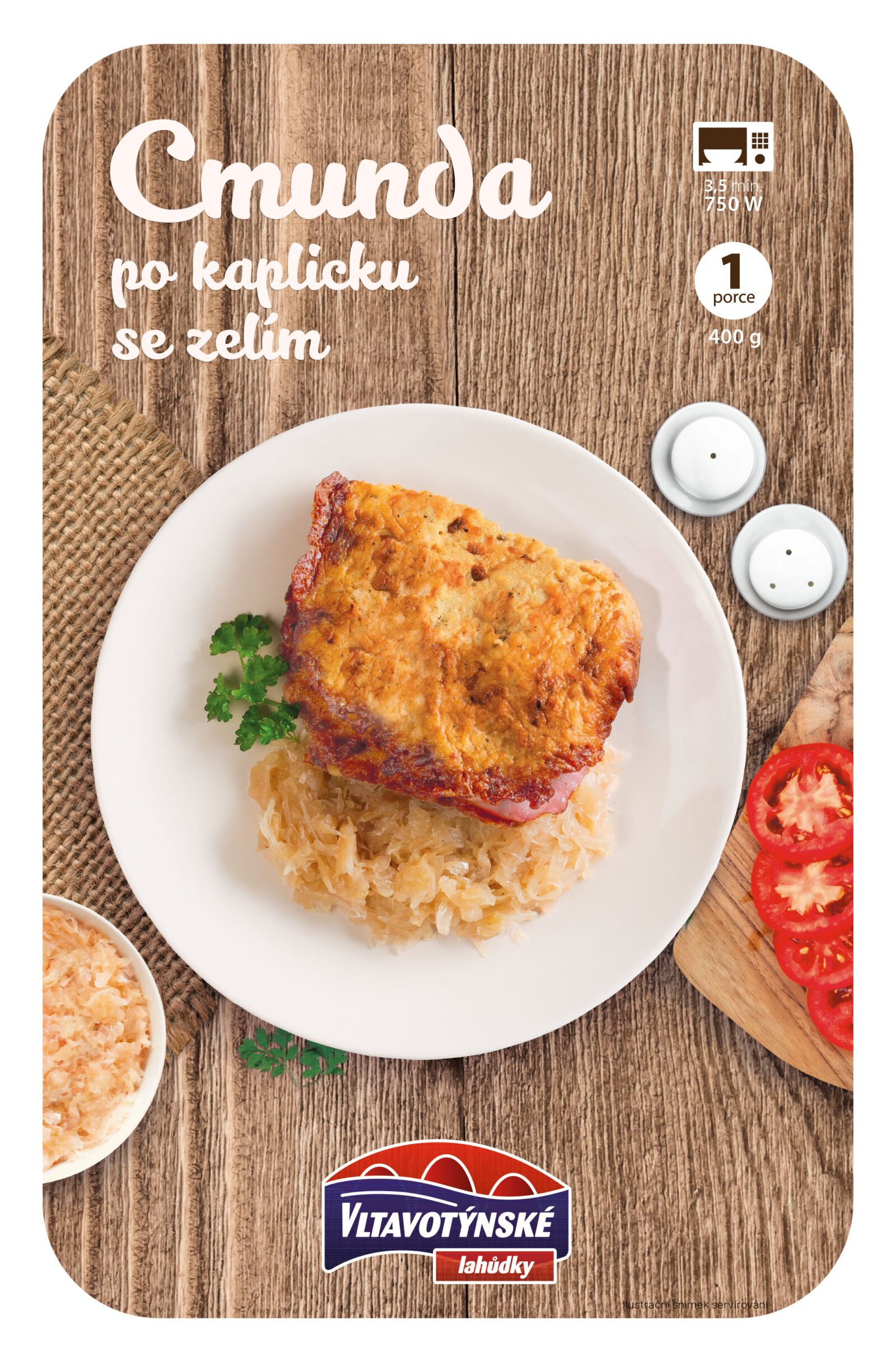 Cmunda po Kaplicku se zelím - Vltavotýnské lahůdky